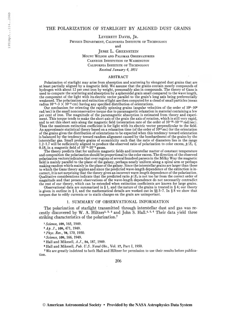 1951 Davis Green | PDF | Rotation | Polarization (Waves)
