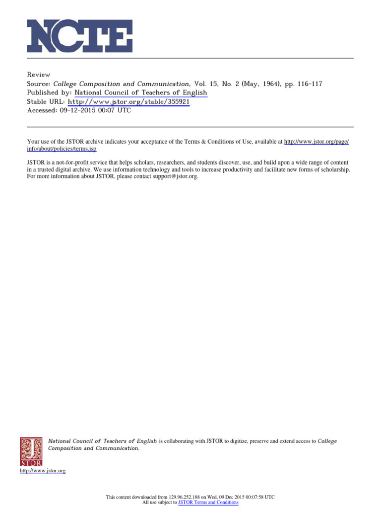 Satin 1964 | PDF | Essays