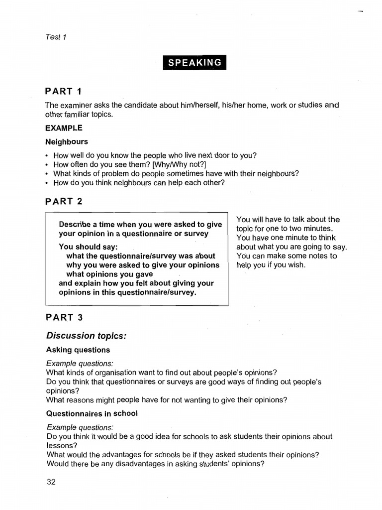 Cambridge Practice Tests For IELTS 8.1 - S | PDF
