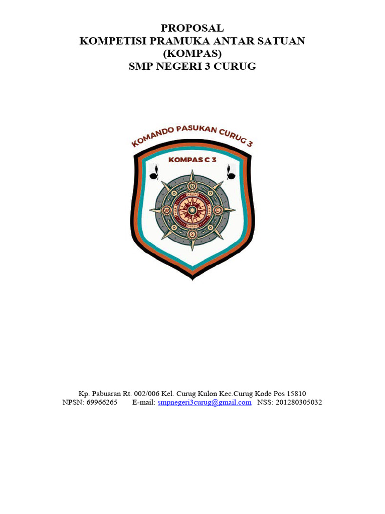 Propoal Sponsor Kompas | PDF