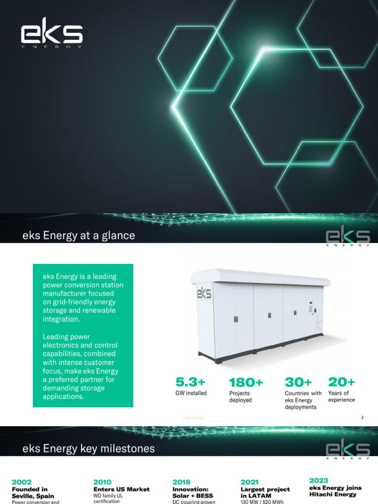 Eks Energy y HE | PDF