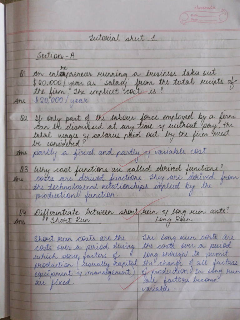 Micro Assignments (1,2,3) | PDF