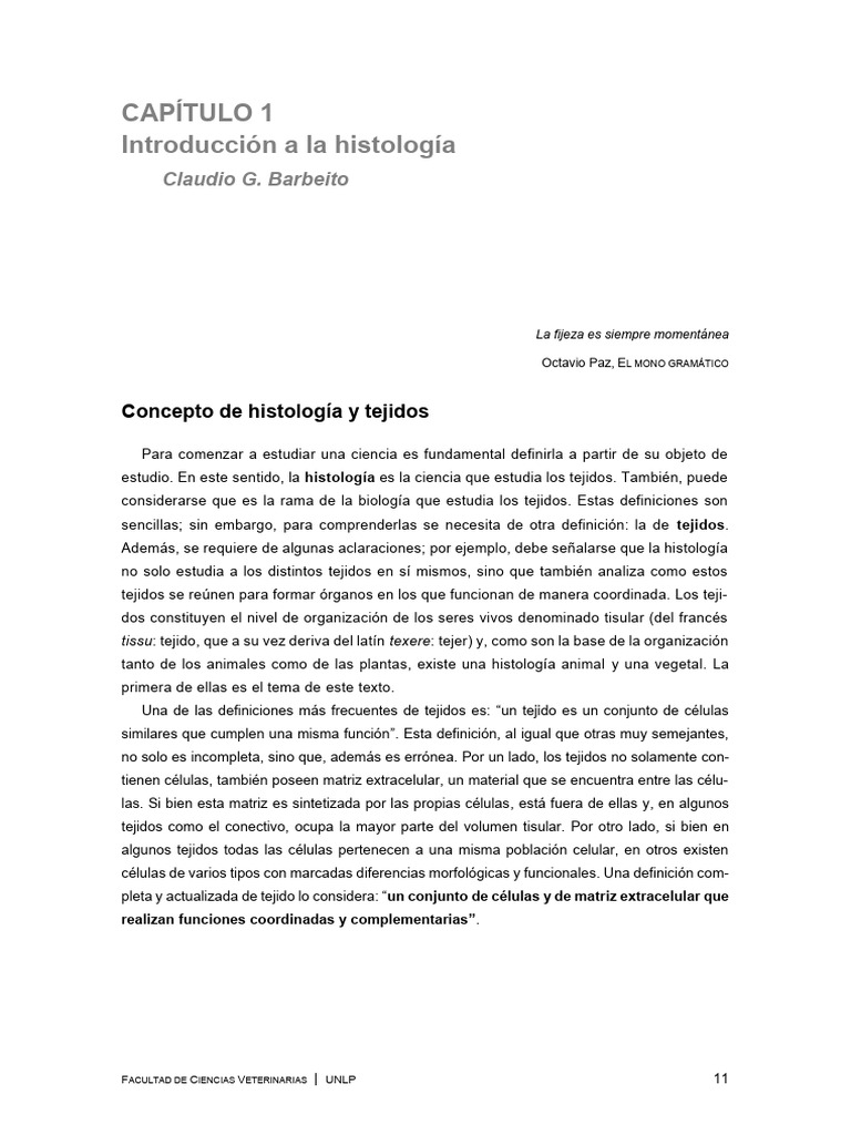 Documento Completo - pdf-PDFA | PDF | Tejido (biología) | Histología