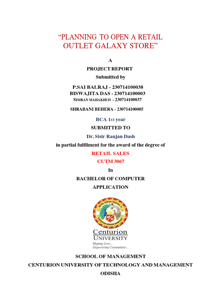 Retail Sales | Download Free PDF | Expense | Marketing Strategy