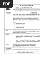 Sop Pelayanan Klaster 4 (Klaster Penanggulangan Penyakit Menular) Revisi | PDF | Sains & Matematika