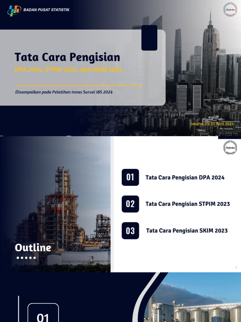 Tatacara Pengisian DPA 2024, STPIM 2023, SKIM 2023 | PDF