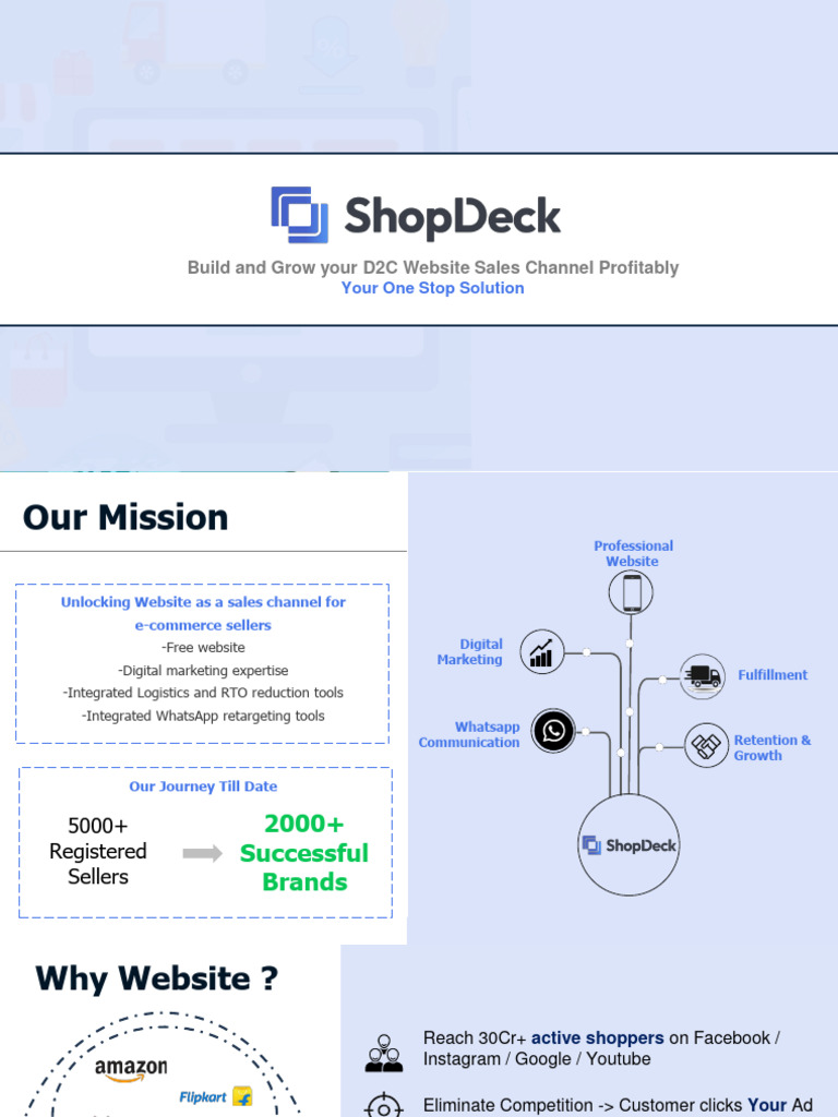 ShopDeck | PDF | Marketing | Profit (Economics)