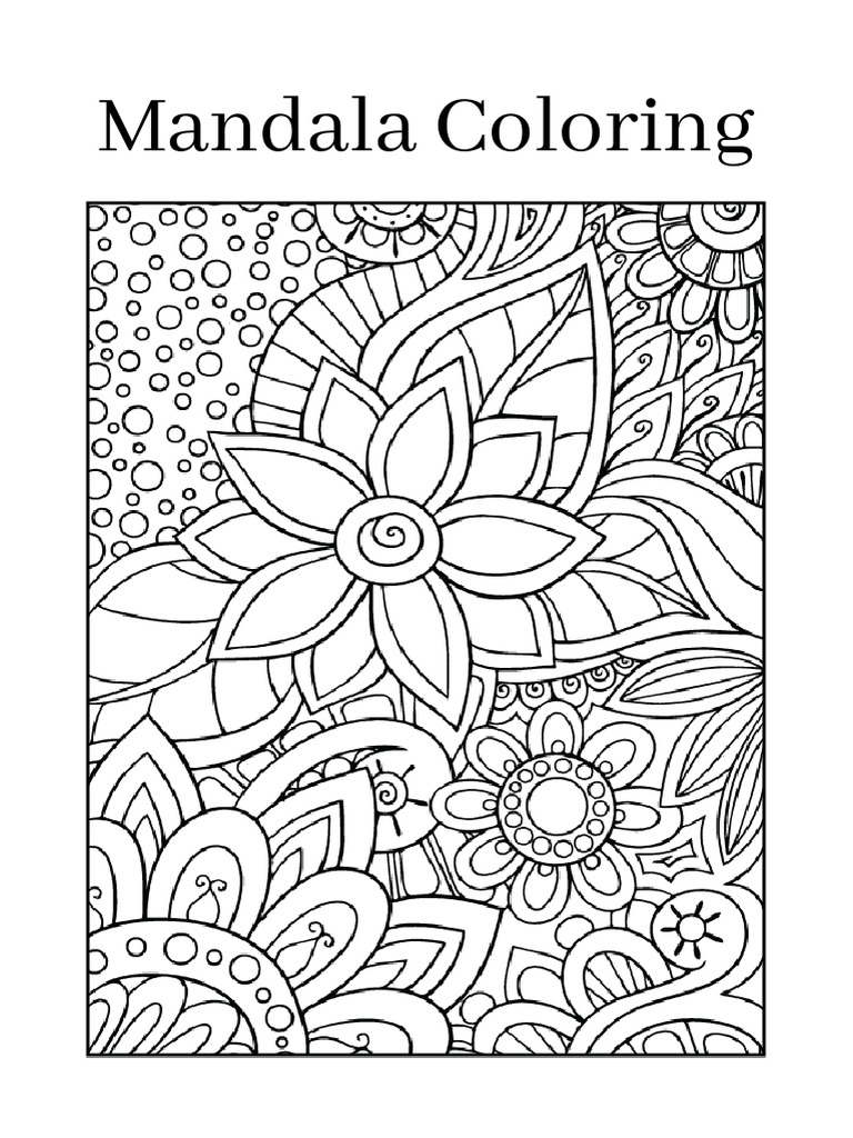 Mandala Coloring Book | PDF