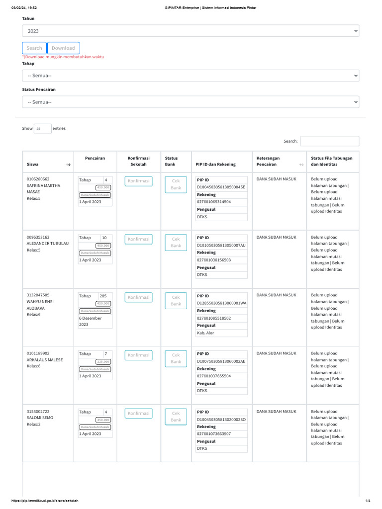 SIPINTAR Enterprise - Sistem Informasi Indonesia Pintar | PDF