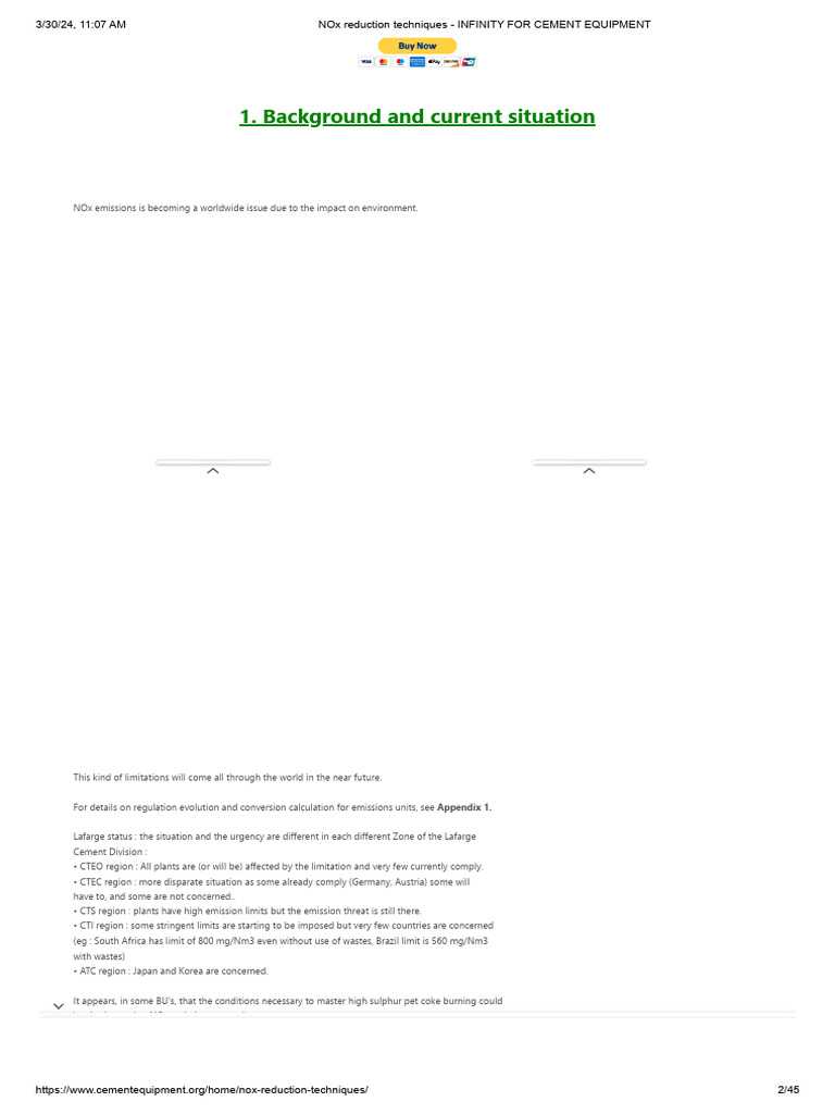 NOx Reduction Techniques | PDF | N Ox | Combustion