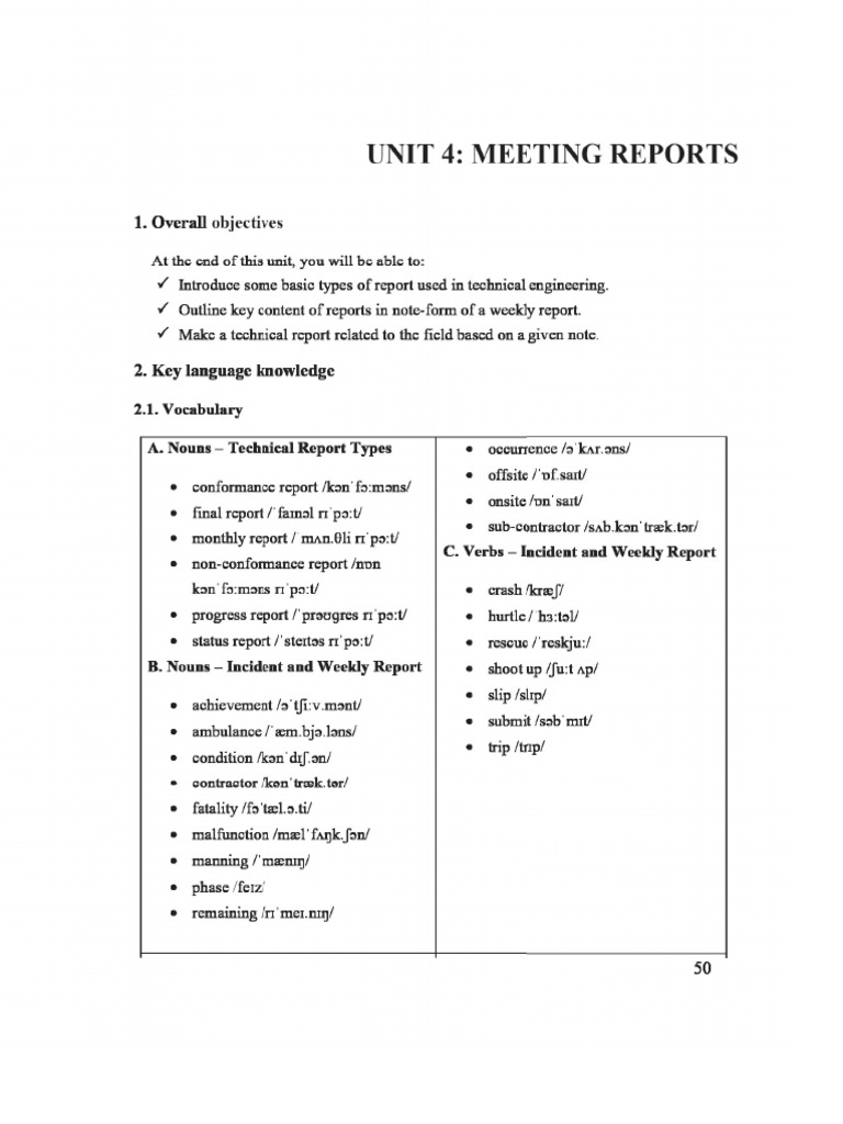Unit 4 sách học | PDF