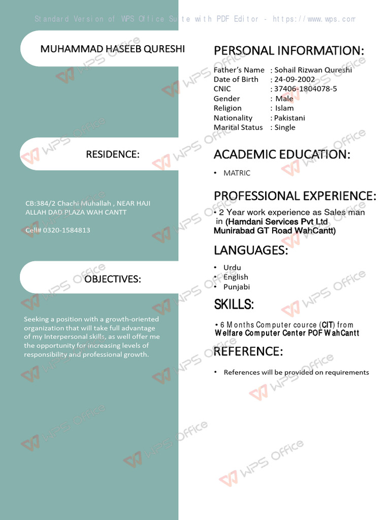 Entry-Level Sales Position Seeker | PDF