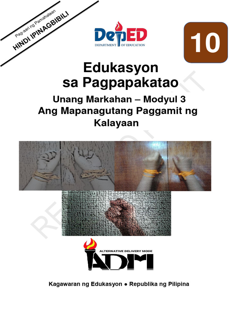 Esp10 q1 Mod3 Angmapanagutangpaggamitngkalayaan v5 | PDF
