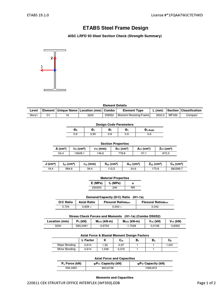 WF-350 lt.1 Office | PDF | Bending | Applied And Interdisciplinary Physics