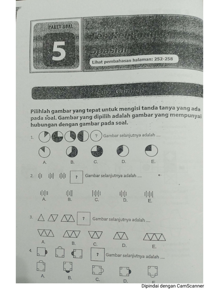 Latihan Soal Figural | PDF