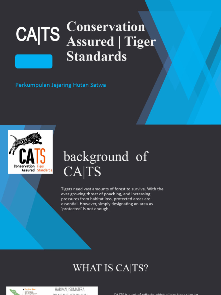 CATS Presentation | PDF | Tiger | Protected Area