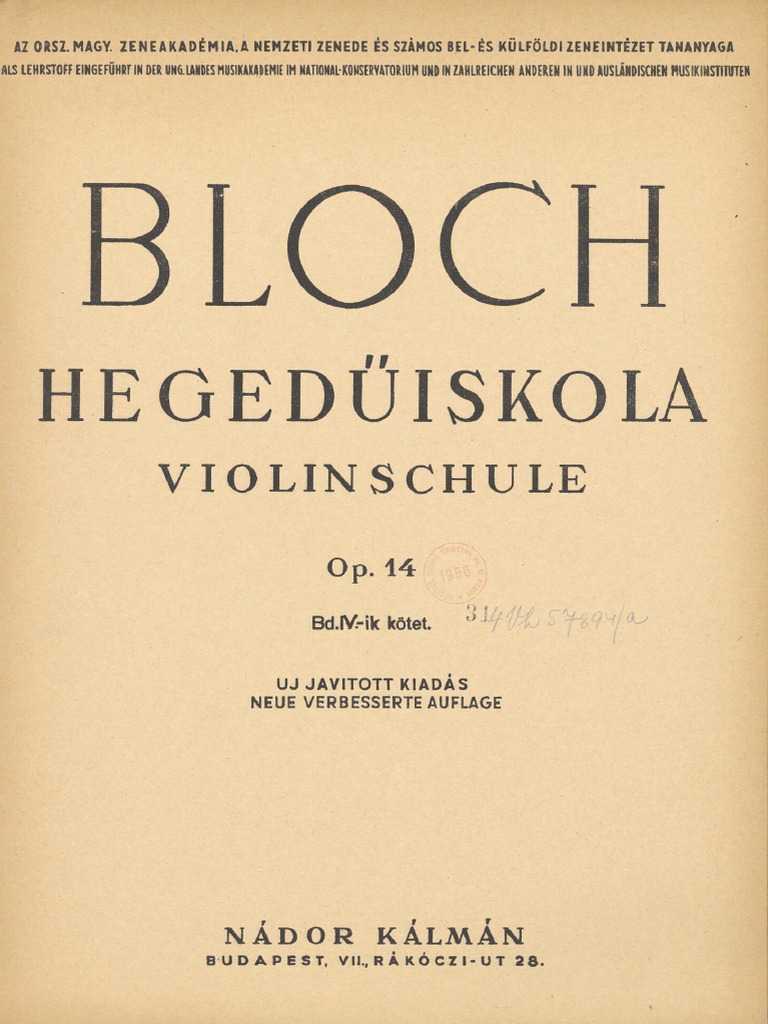 Bloch IV Lage | PDF