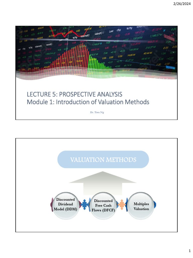 CFROI Valuation and Estimation Methods | PDF | Valuation (Finance ...