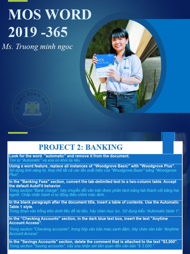 Mos Word 2019 - Project 3 | PDF