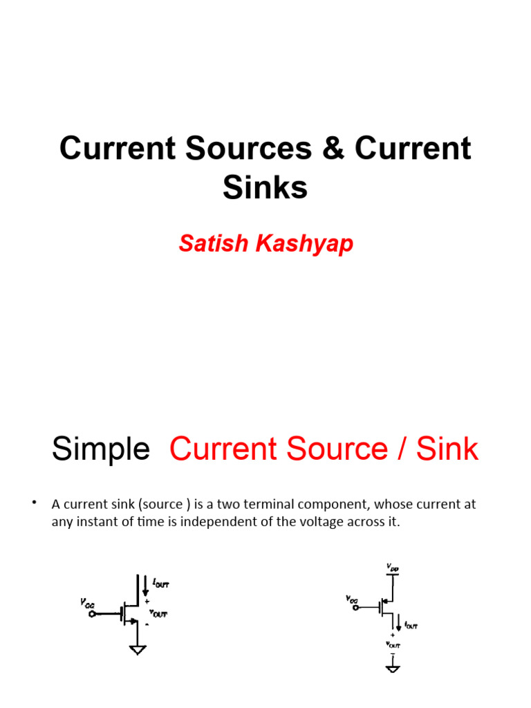 Introduction To Current Mirrors | PDF | Mosfet | Electrical Engineering