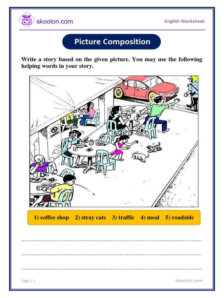 Picture Story Writing Worksheet | PDF | Computers