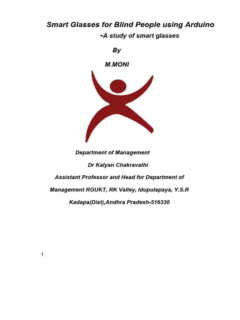 Pdi Report (Copy) | PDF | Internet Of Things | Visual Impairment