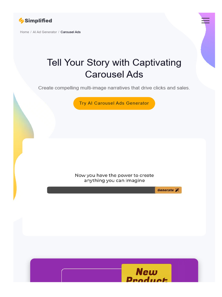 Carousel Ads Generator | PDF | Artificial Intelligence | Intelligence (AI) & Semantics