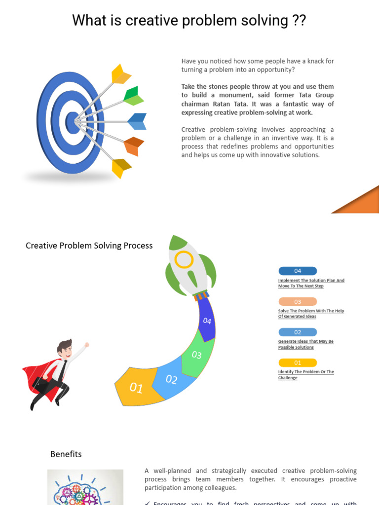 Creative- Problem Solving | PDF | Creativity | Design Thinking