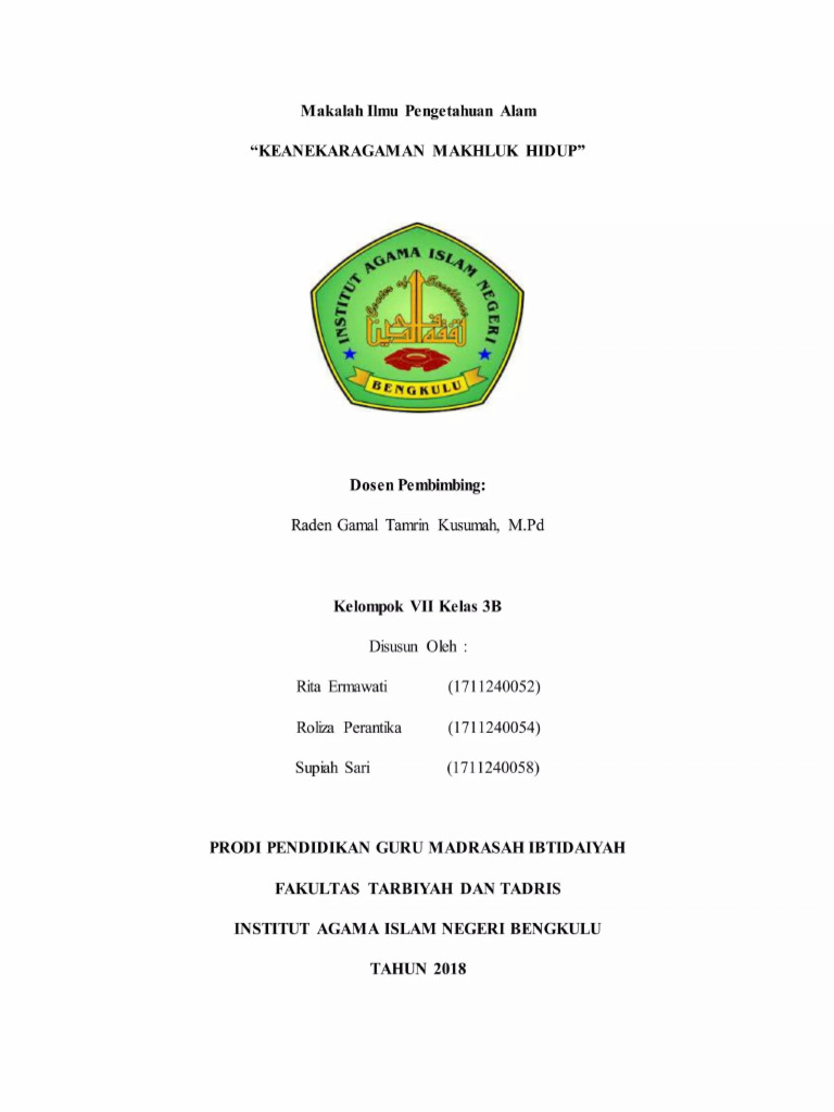 Makalah Ipa Kelompok 7 PDF | PDF