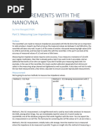 NanoVNA-F V2 User Guide | PDF | Command Line Interface | Electrical ...