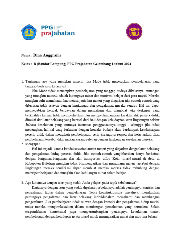 DINA ANGGRAINI-eksplorasi Konsep Slide 6-Topik 2 | PDF