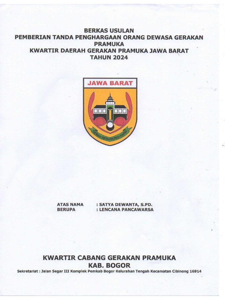 Satya Dewanta, S.PD | PDF