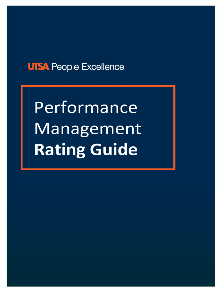 performance-management-rating-guide | PDF | Evaluation | Performance ...