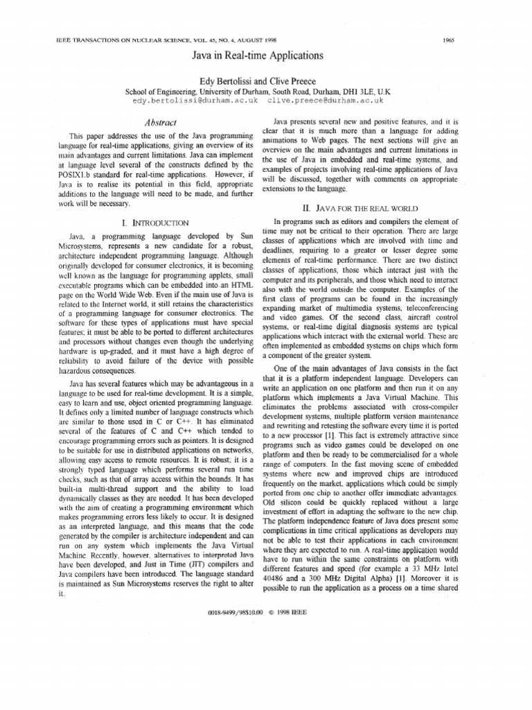 Research PPR 1 - JAVA | PDF | Java (Programming Language) | Thread ... Research PPR 1 - JAVA | PDF | Java (Programming Language) | Thread ...