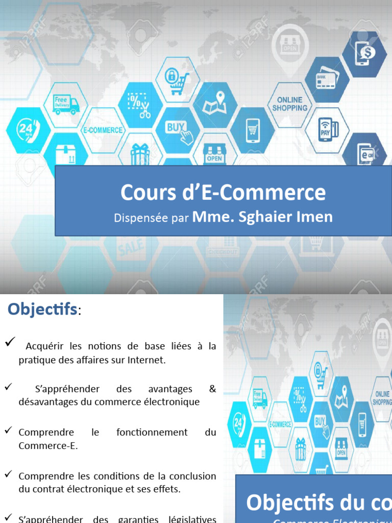 E Commerce 1 | PDF | Commerce électronique | Vie privée et informatique