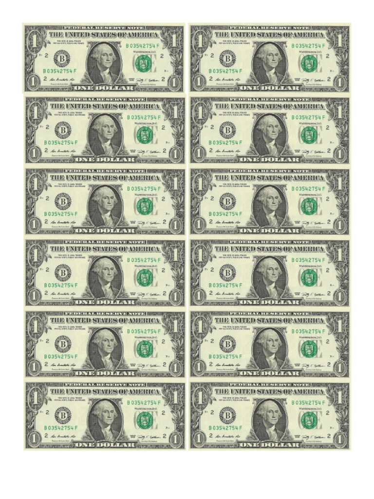 1 Dollar | PDF