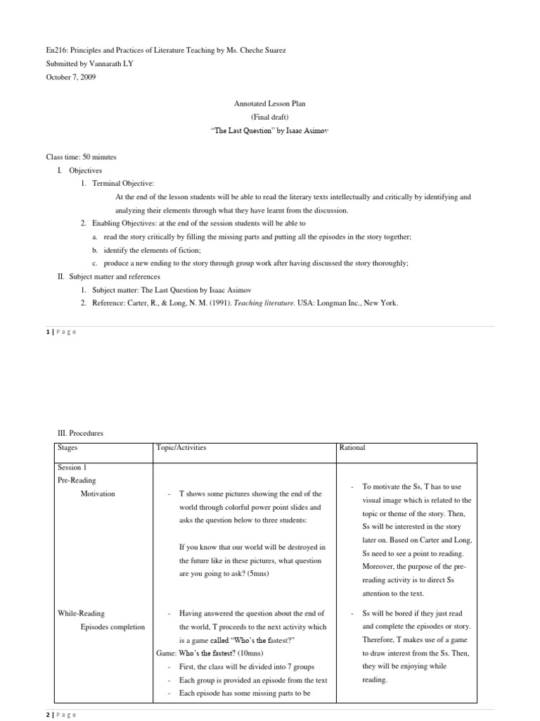 En216 Lesson Plan Final Draft | Download Free PDF | Stars | Galaxy