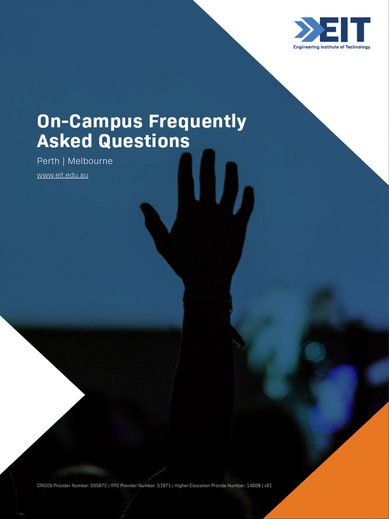 EIT OnCampusStudentHandbook FAQ v02 | Download Free PDF | Travel Visa | Lecture