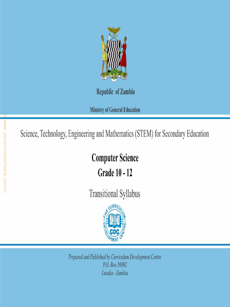 Senior Preparation-Computer Studies Computer Science (Stem Syllabi) | PDF