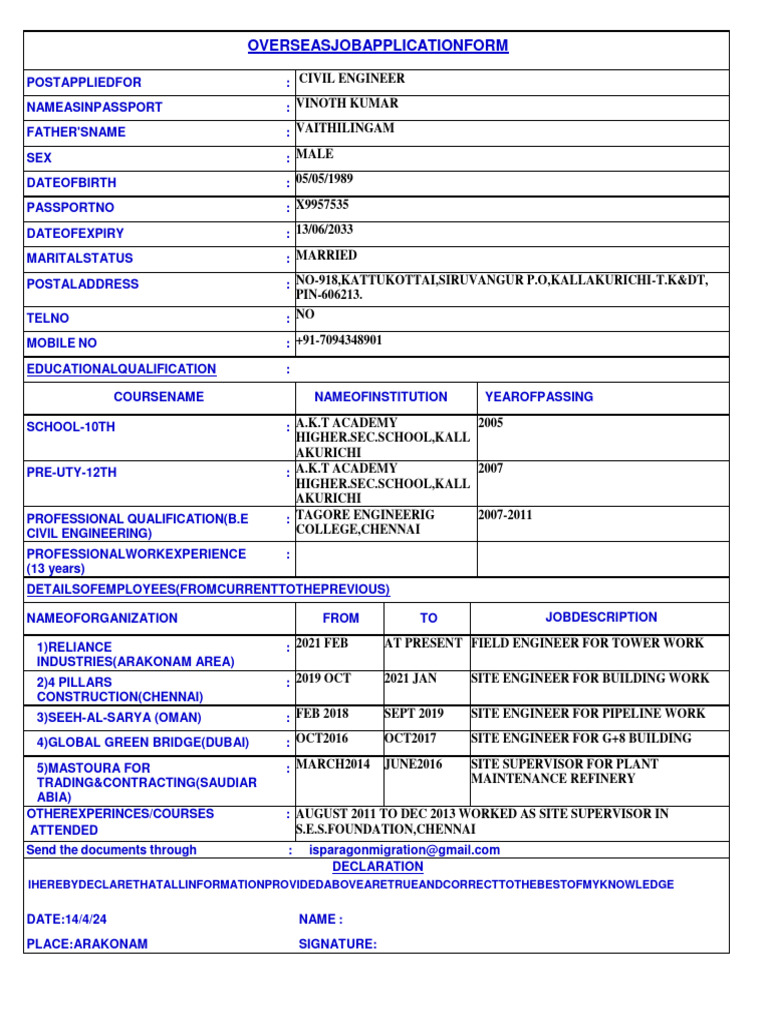 FORM | PDF | Science & Mathematics