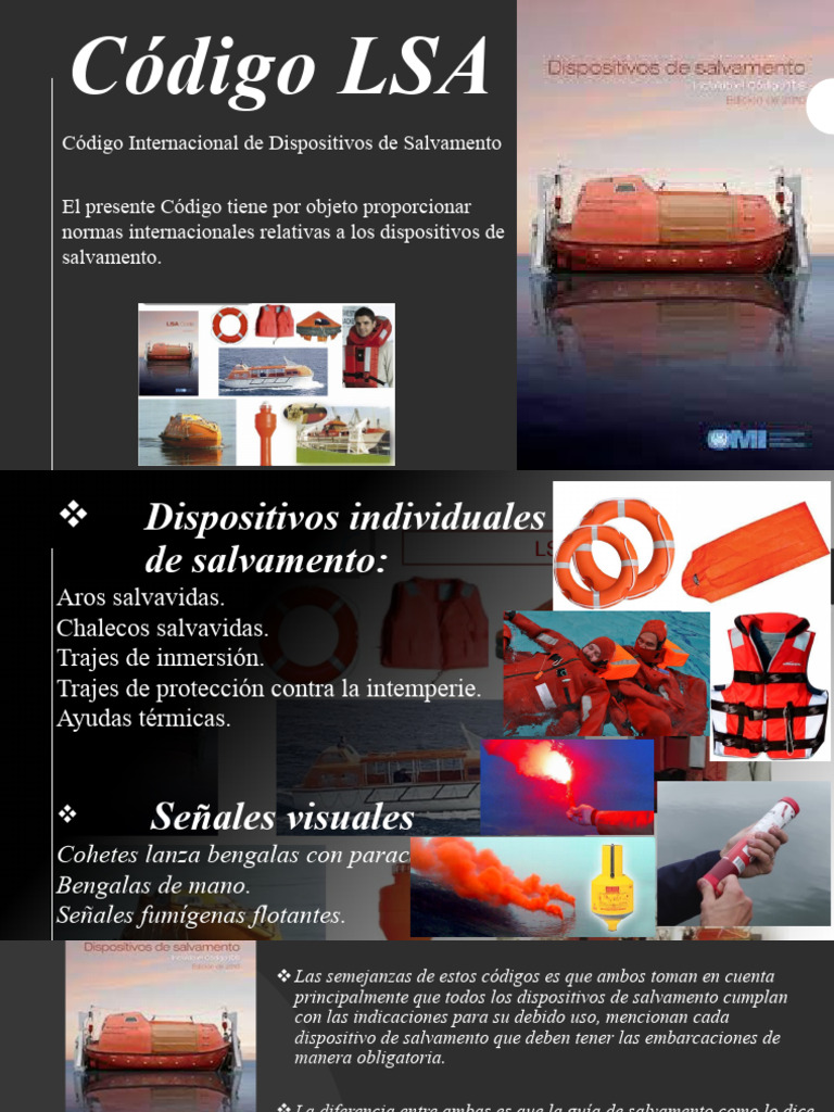 Codigo Lsa Ppt | PDF | Embarcación