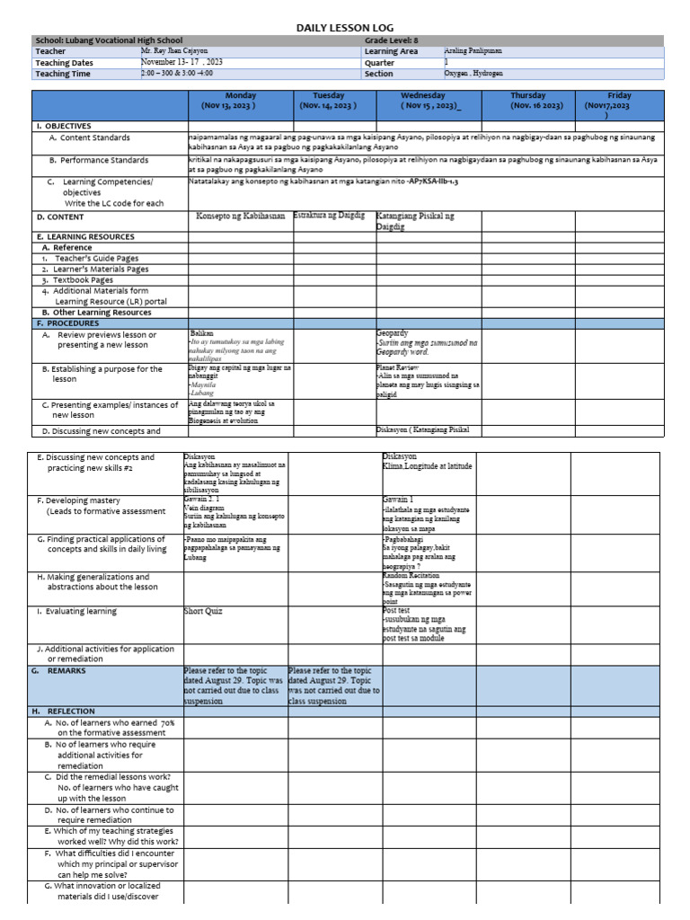 Ap 7 Quarter 2 Module 1 Week 1-3 | PDF