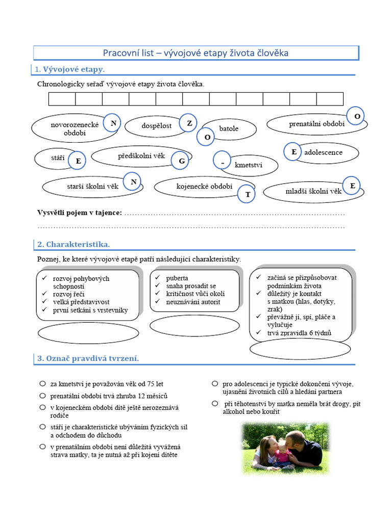 9 TR RV Etapy Zivota Prac List 25 1 29 1 | PDF