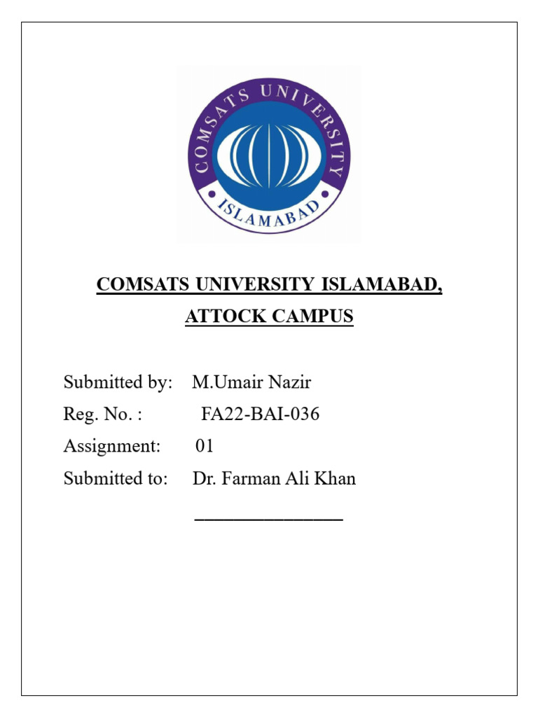 KRAR Assignment 1 | PDF | Mathematical Logic | Logic