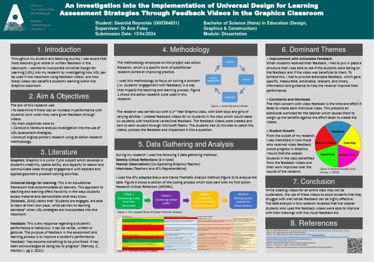 Dissertation Poster-G00394631 | PDF | Methodology | Action Research