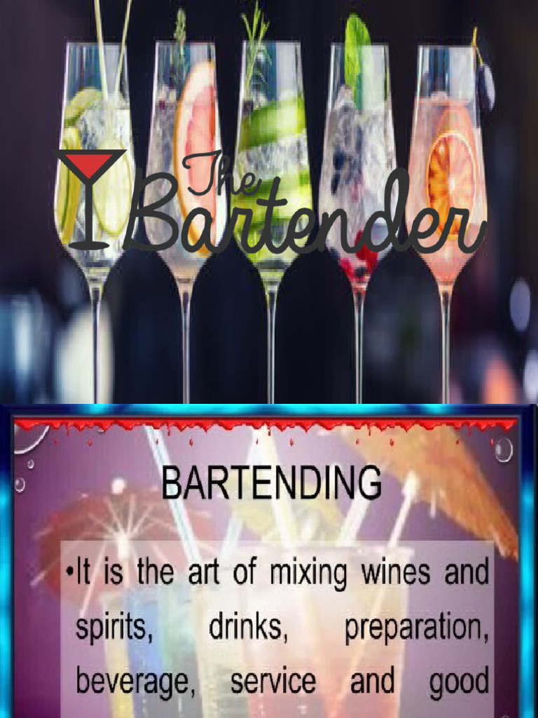 Bartending | PDF