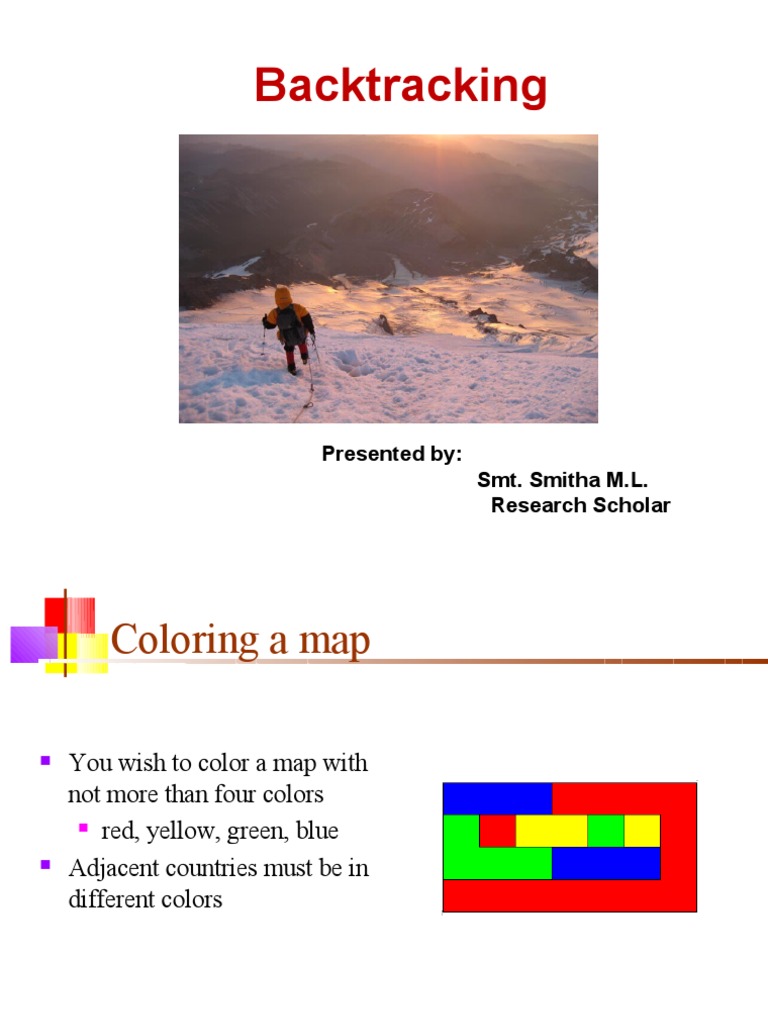 Backtracking | PDF | Time Complexity | Algorithms And Data Structures
