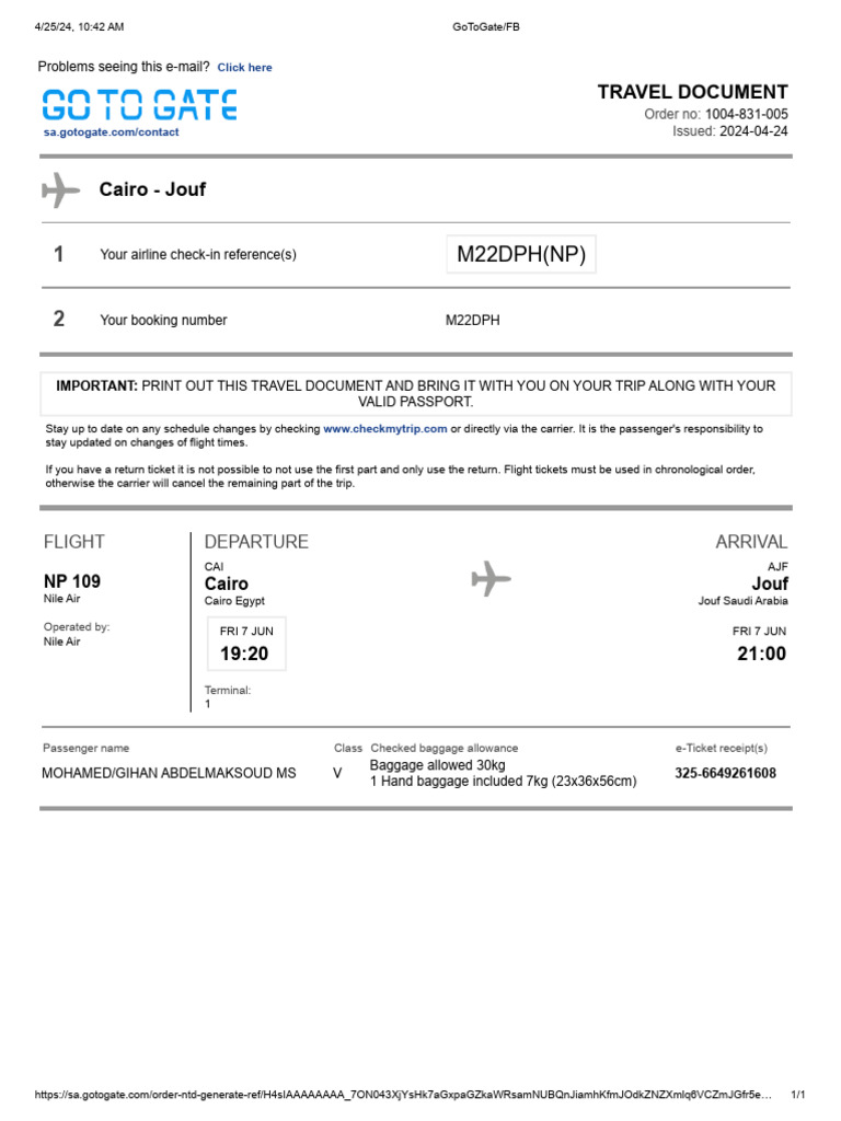 GoToGate_FB1 | PDF | Airlines | Civil Aviation