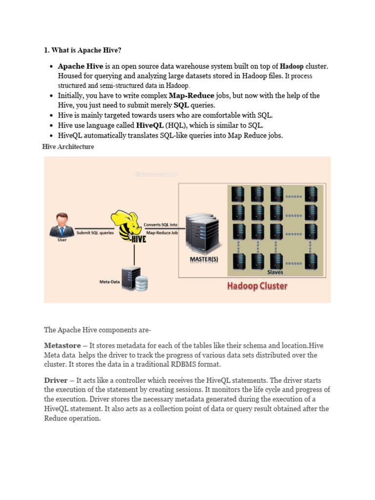 Unit V | Download Free PDF | Apache Hadoop | Databases