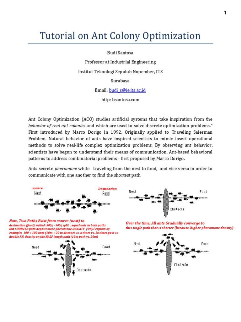 TSP Using ACO | PDF | Vertex (Graph Theory) | Algorithms